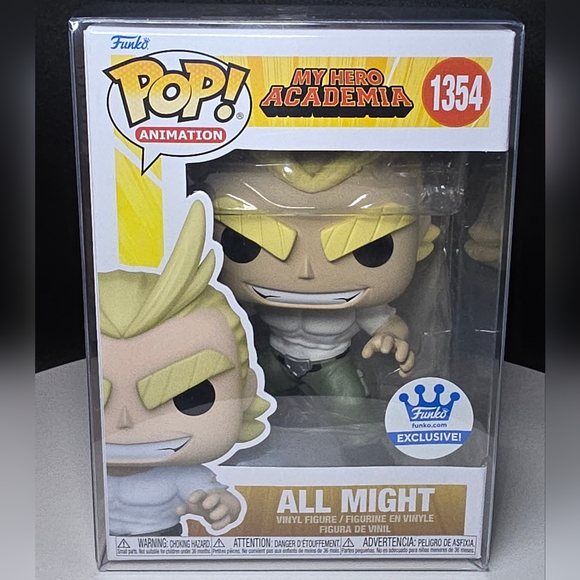 Funko | Toys | All Might 354 My Hero Academia Mha Funko Exclusive Pop ...
